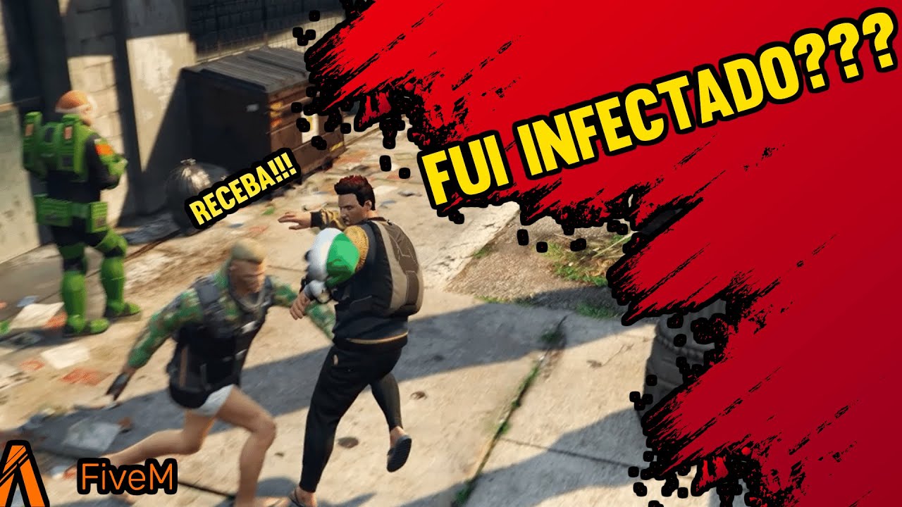 QUASE VIREI ZUMBI , MEU AMIGO FEZ ALGO INSANO- GTA RP ZOMBIES - YouTube