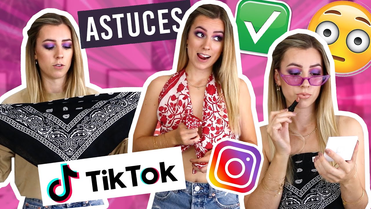 Je Teste Des Astuces Mode Diy BeautÉ 💥 Tiktok 5min Craft Instagram