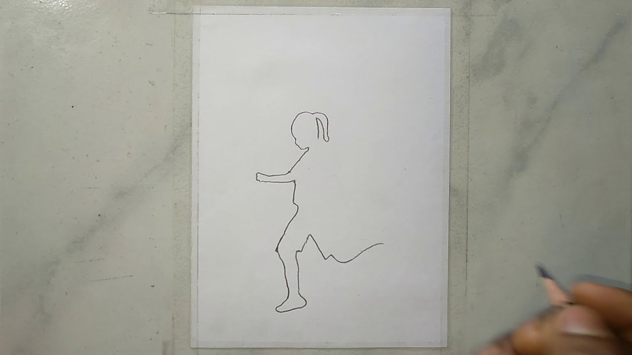How to draw Ronaldo playing football with oil pastels-step by step ...