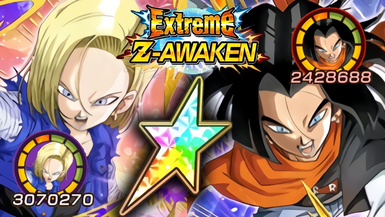 100% INT ANDROID 18 EZA & STR ANDROID 17 EZA SHOWCASE! Dragon Ball Z ...
