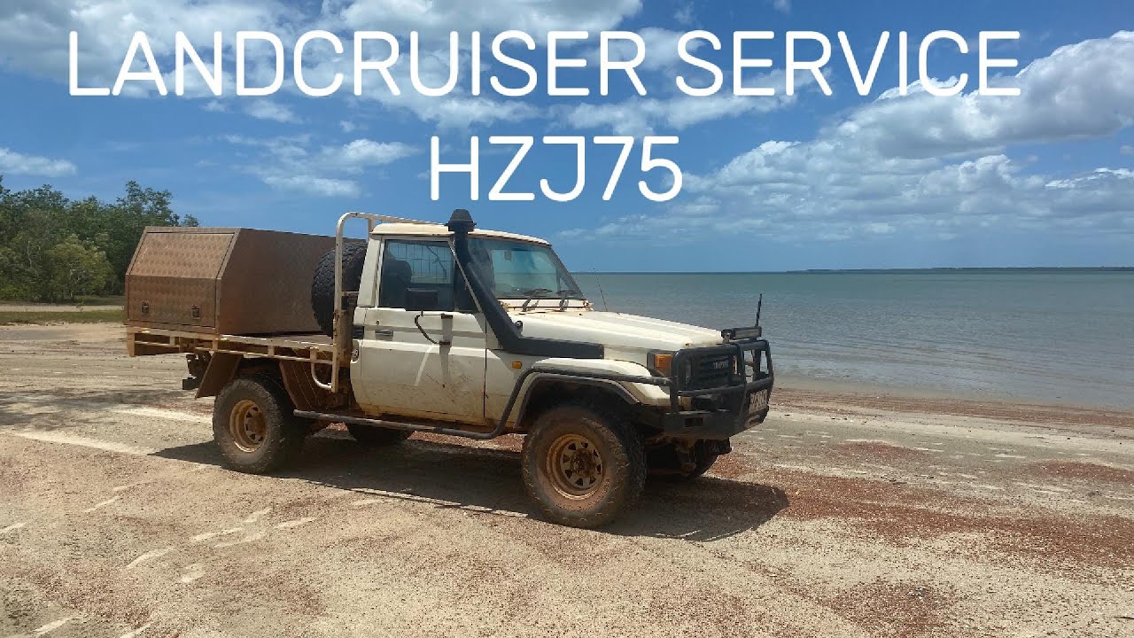 How to Service a Toyota Landcruiser HZJ75 - YouTube