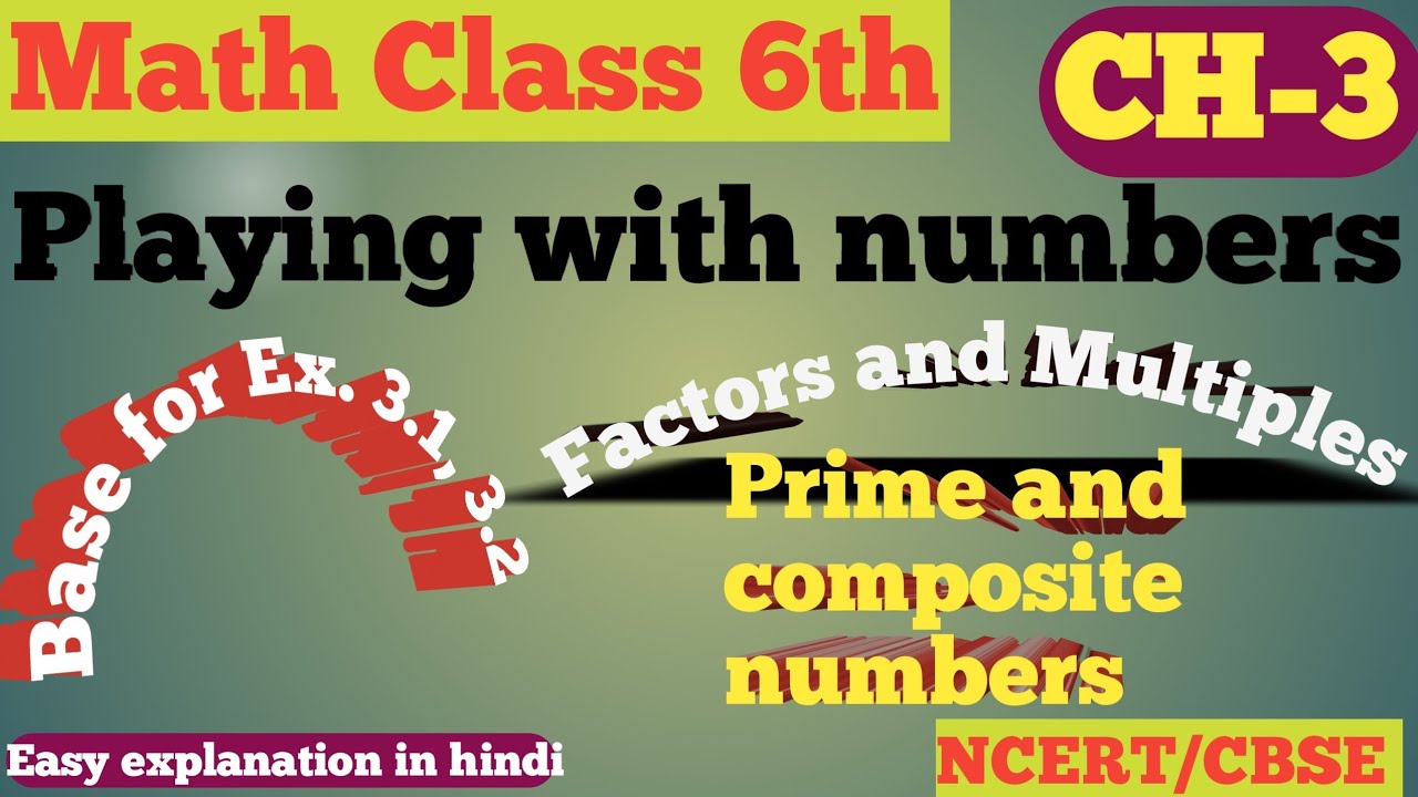 Exercise (3.1 and 3.2 ) base concept Math class 6th chapter no 3 ...