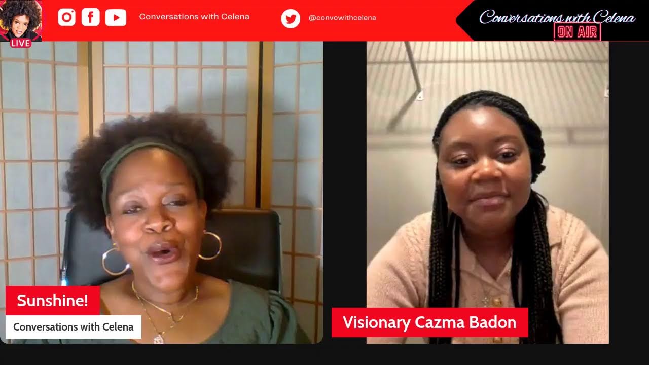 Special Guest: Visionary Cazma Badon on Conversations with Celena - YouTube