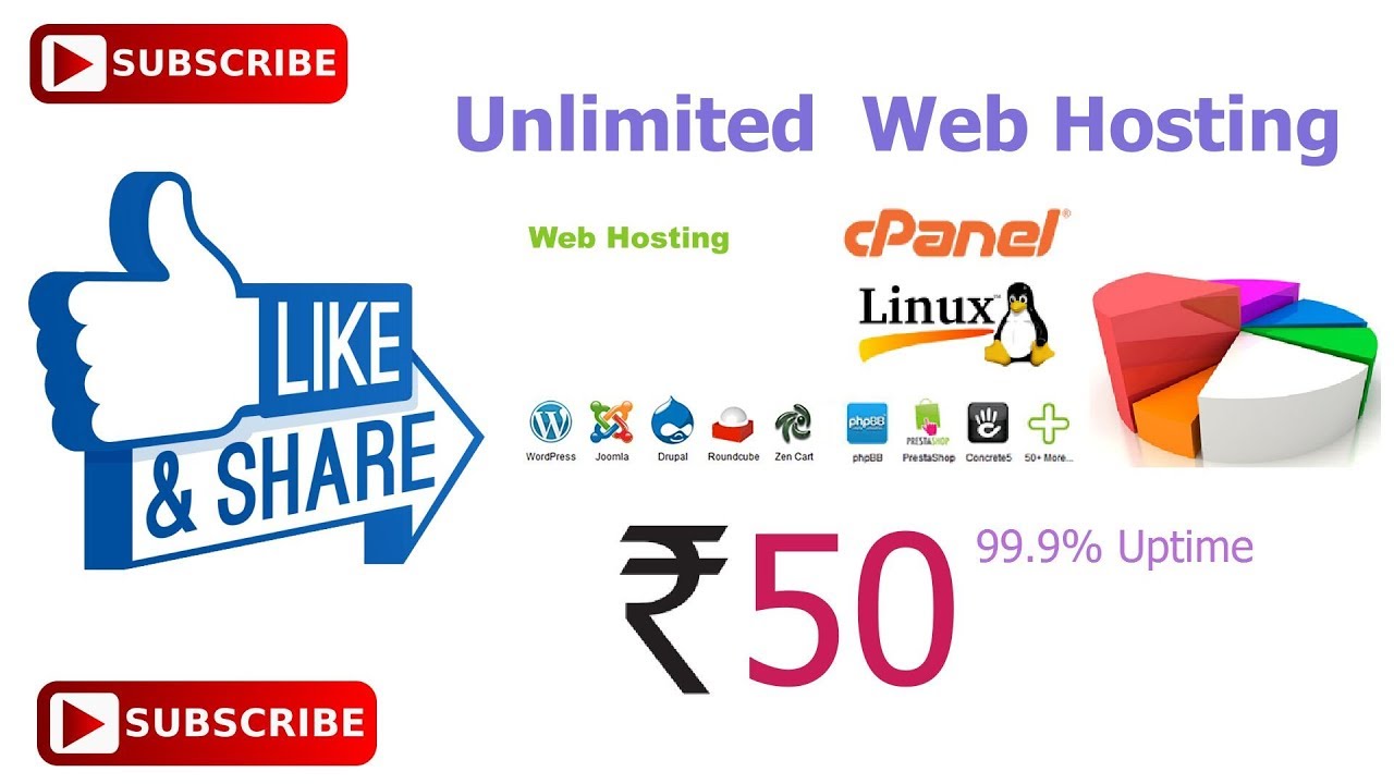 Unlimited Web Hosting Youtube