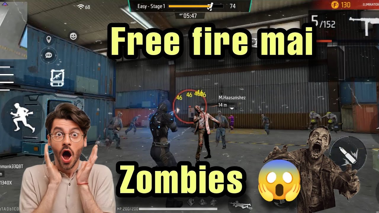Free fire zombies new mod 2022 - YouTube