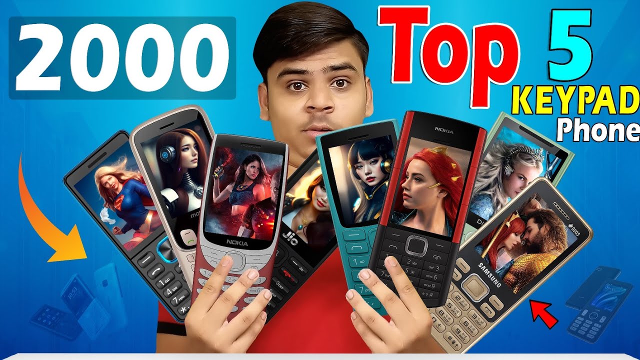 5 best keypad phone under 2000 in 2023⚡⚡best feature phone under 2000 ...