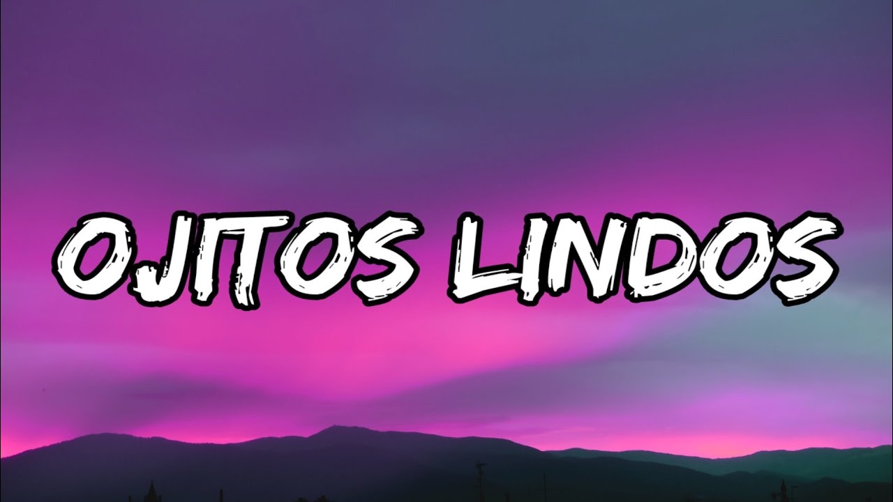 Bad Bunny - Ojitos Lindos (Letra/Lyrics) - YouTube