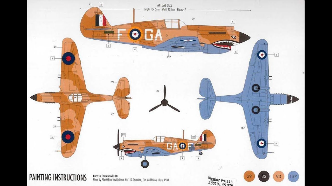 BUILD THE CURTISS TOMAHAWK IIB - YouTube