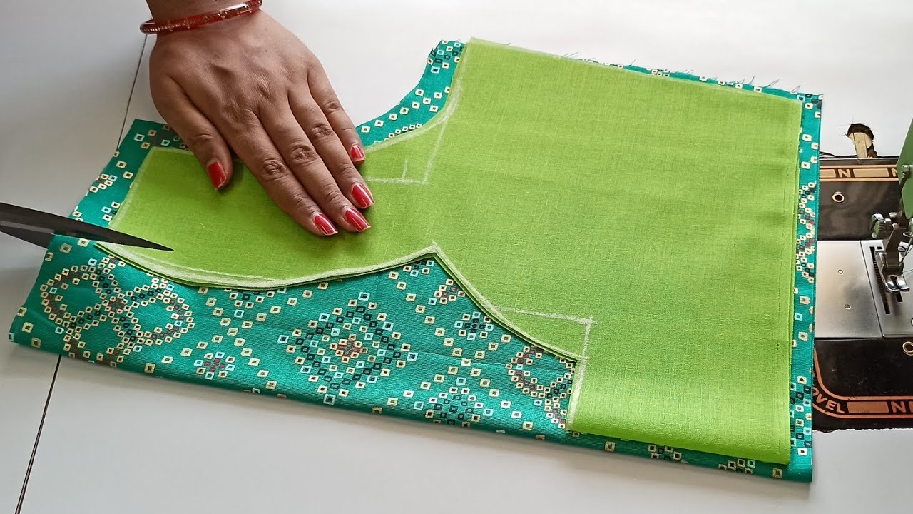 Blouse Neck Designs Back Neck Blouse Design Cutting And Stitching