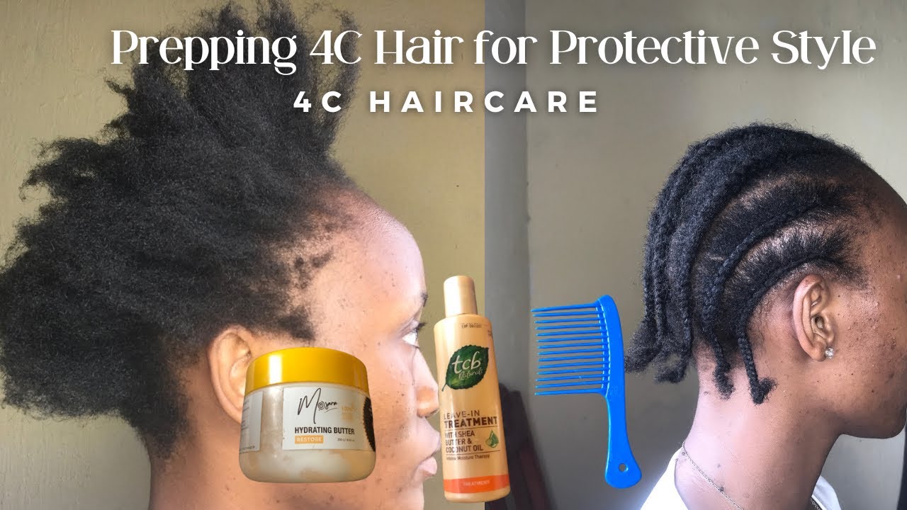 4C Hair Care Routine: Tips for Maintaining Short Natural Hair - YouTube
