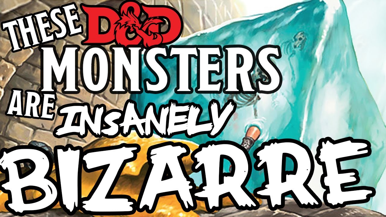 The Downright STRANGEST Monsters in D&D 5E - YouTube