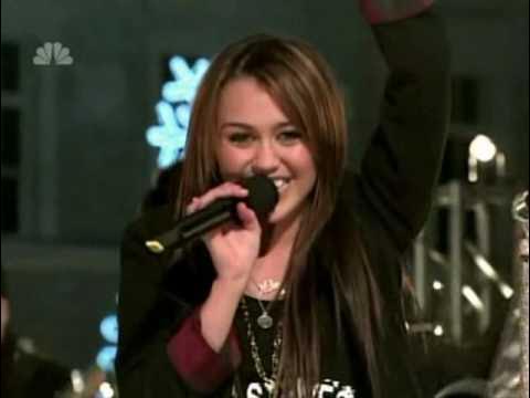 Miley Cyrus - "Rockin' Around The Christmas Tree" High Quality - YouTube