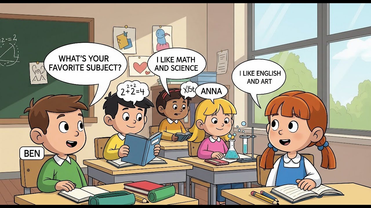 Basic English Conversation Practice for Kids | Daily English Dialogues ...