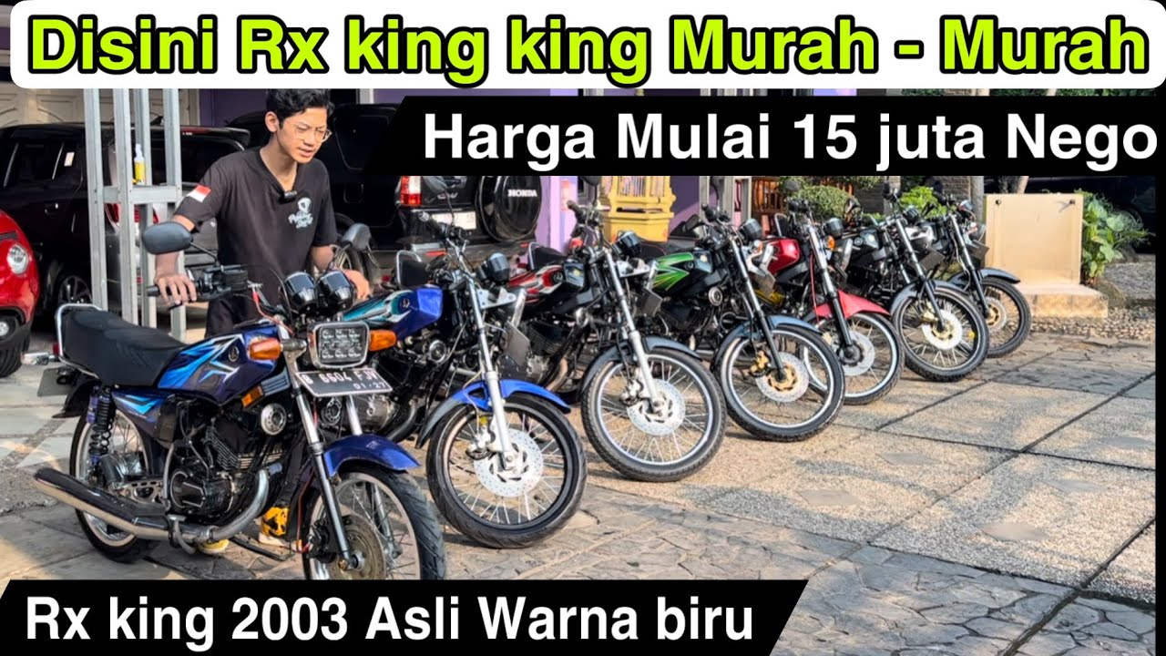 DISINI TEMPAT RX KING MURAH ~ HARGA MASUK BUAT JUAL LAGI - YouTube