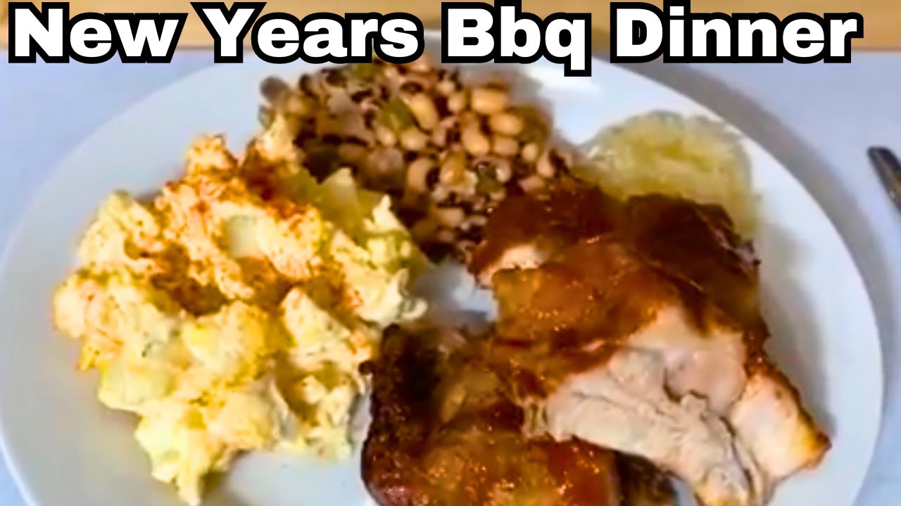 Delicious New Years Bbq Dinner - YouTube
