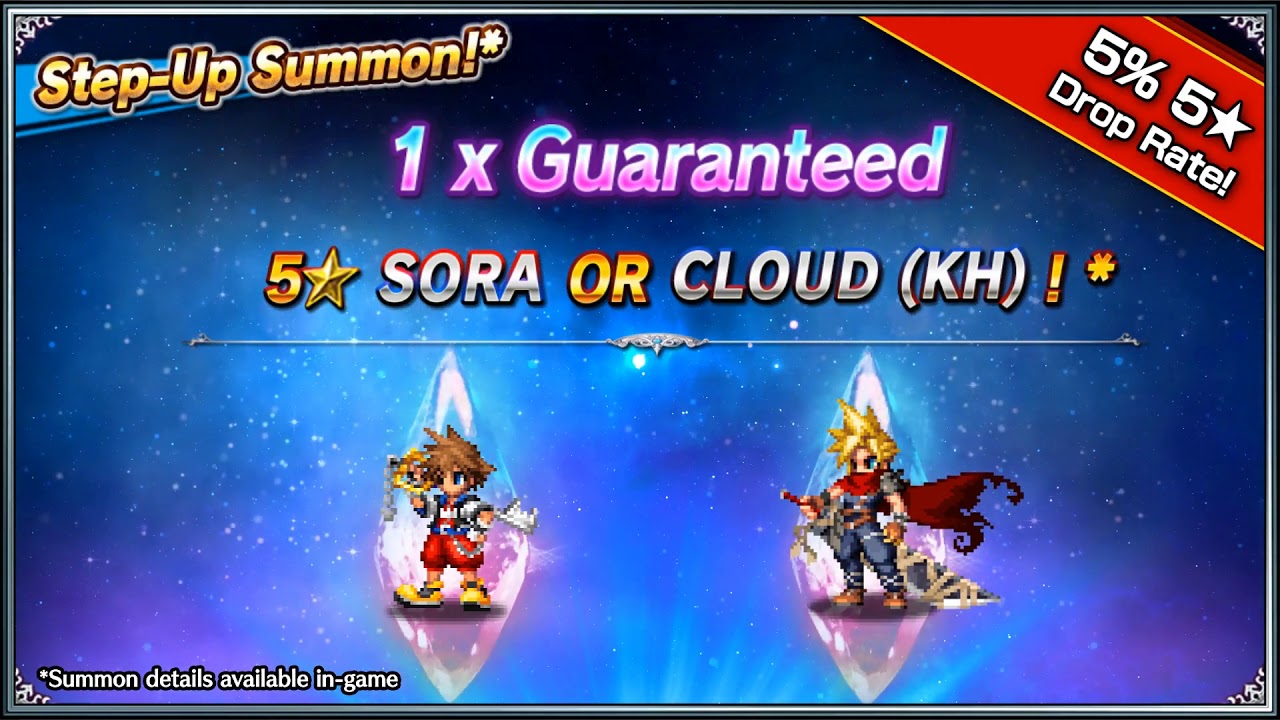【FFBE】Featured Summon: KINGDOM HEARTS【Global】 - YouTube
