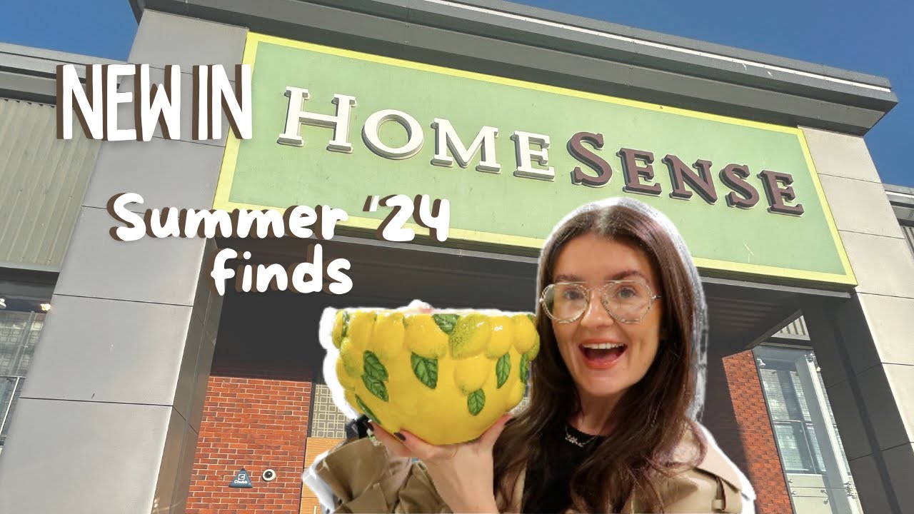 HOMESENSE NEW IN SPRING SUMMER '24 COME SHOP WITH ME| LUX DESIGNER ...