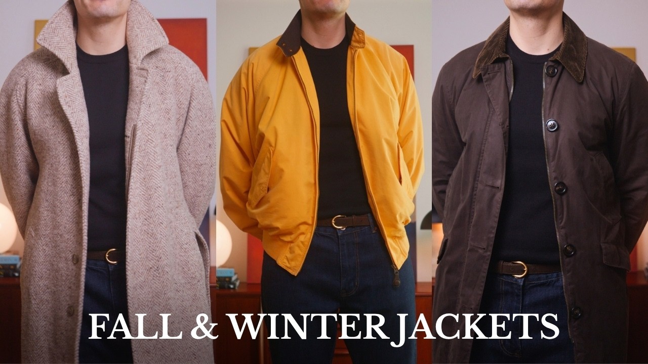 Every Fall/Winter Jacket I Own (10 Pieces, $500 Total) - YouTube