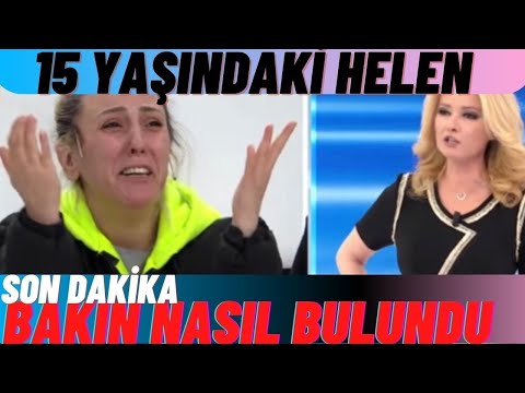 HÜLYA AVŞARIN KIZI HELEN AVŞARI MÜGE ANLI BAKIN NASIL BULDU?