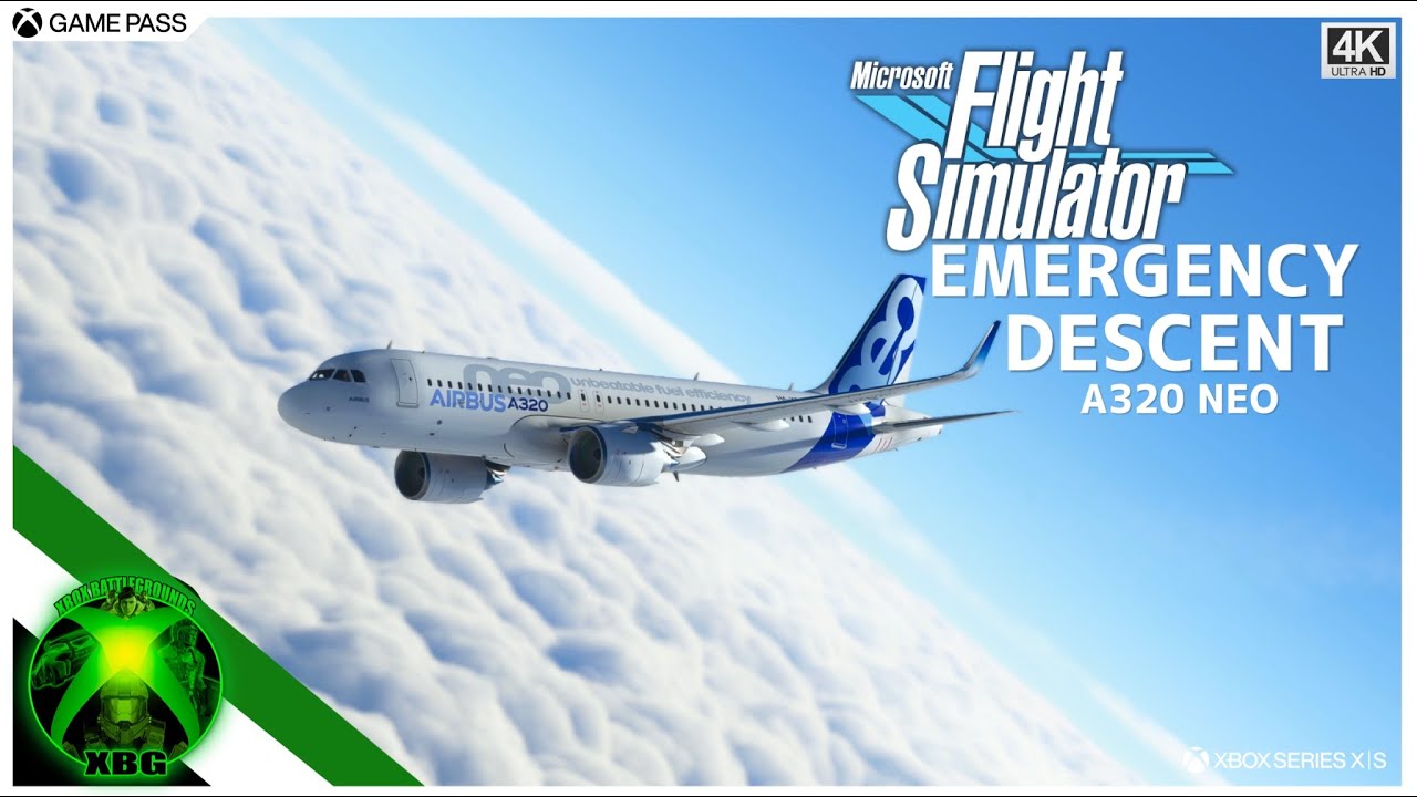 Microsoft Flight Simulator - Emergency Descent A320 Neo - YouTube