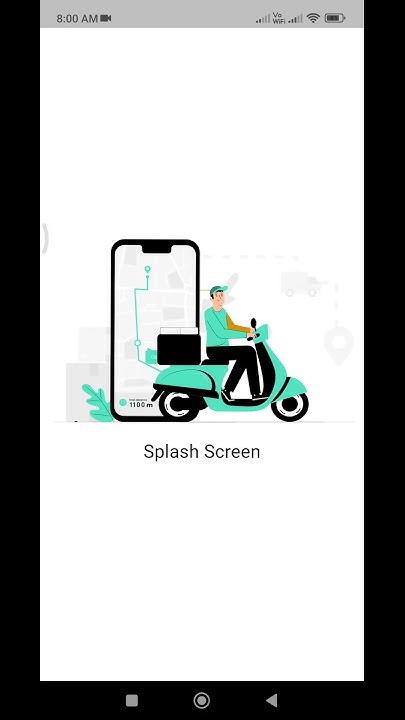 flutter in splash screen make with 🍃Lottie animation - YouTube