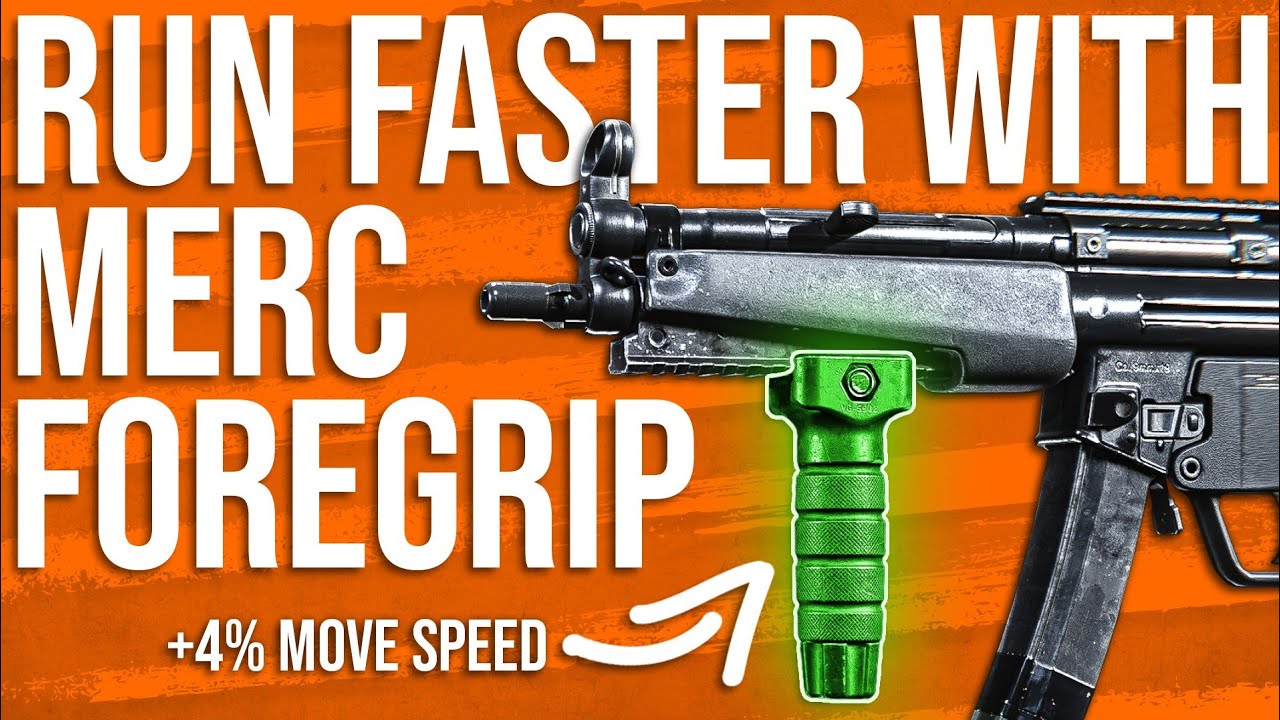 Run Faster w/ Merc Foregrip! (Modern Warfare In Depth) - YouTube