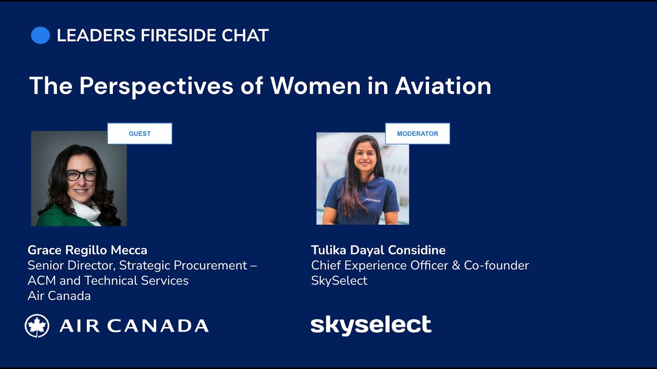 Exclusive interview with Air Canada senior leader Grace Regillo - YouTube
