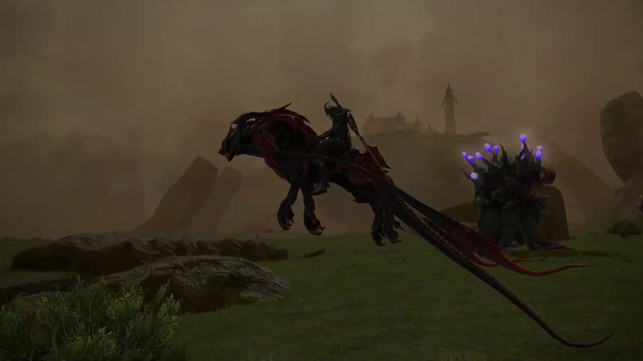 FINAL FANTASY XIV Battle Panther - YouTube