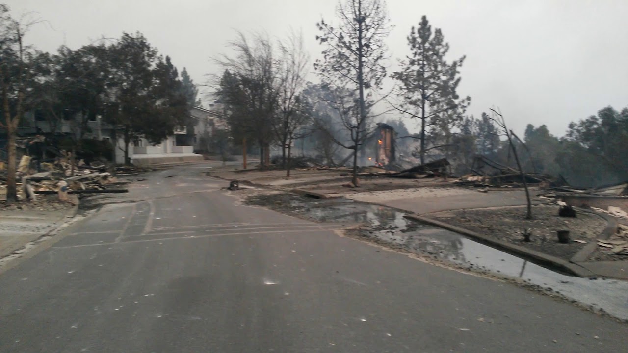 Fountaingrove fire - YouTube