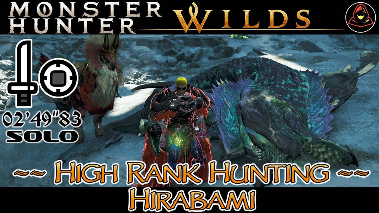 Monster Hunter Wilds - High Rank Hunting - Hirabami (02'49"83 - Sword ...