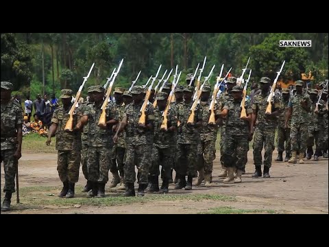 UPDF PARADE AT THE 37TH YEARS OF NRA/M CELABRATIONS IN RAKAI - YouTube