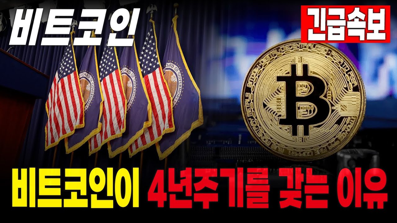 비트코인 전망 비트코인이 4년주기를 갖는 이유 미국 4년만에 금리인하 비트코인상승 비트코인전망 비트코인분석 코인예언가