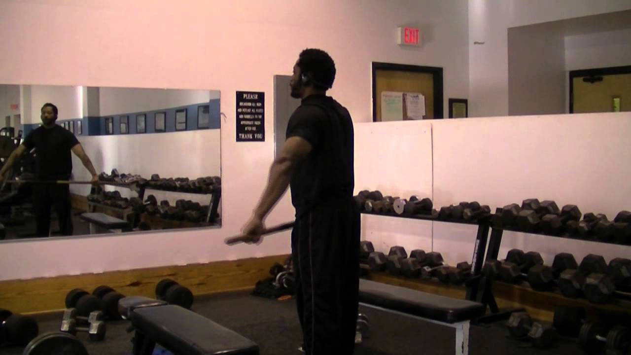 Dynamic Chest Stretch Or Shoulder Dislocates With Stick - YouTube