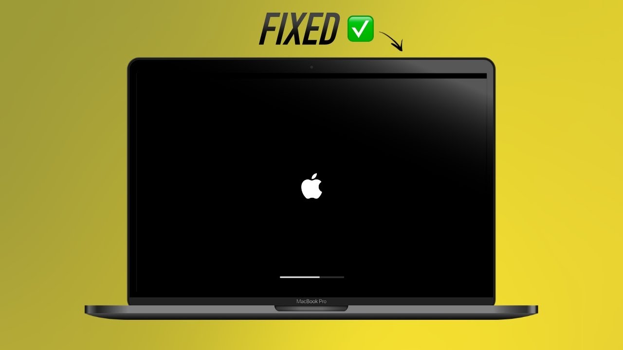 Macbook Stuck on Apple logo? Here's The Fix! - YouTube