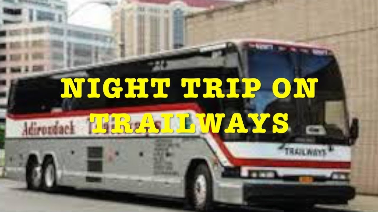 Trailways Bus Experience: Night Trip From Albany, NY to Port Authority ...