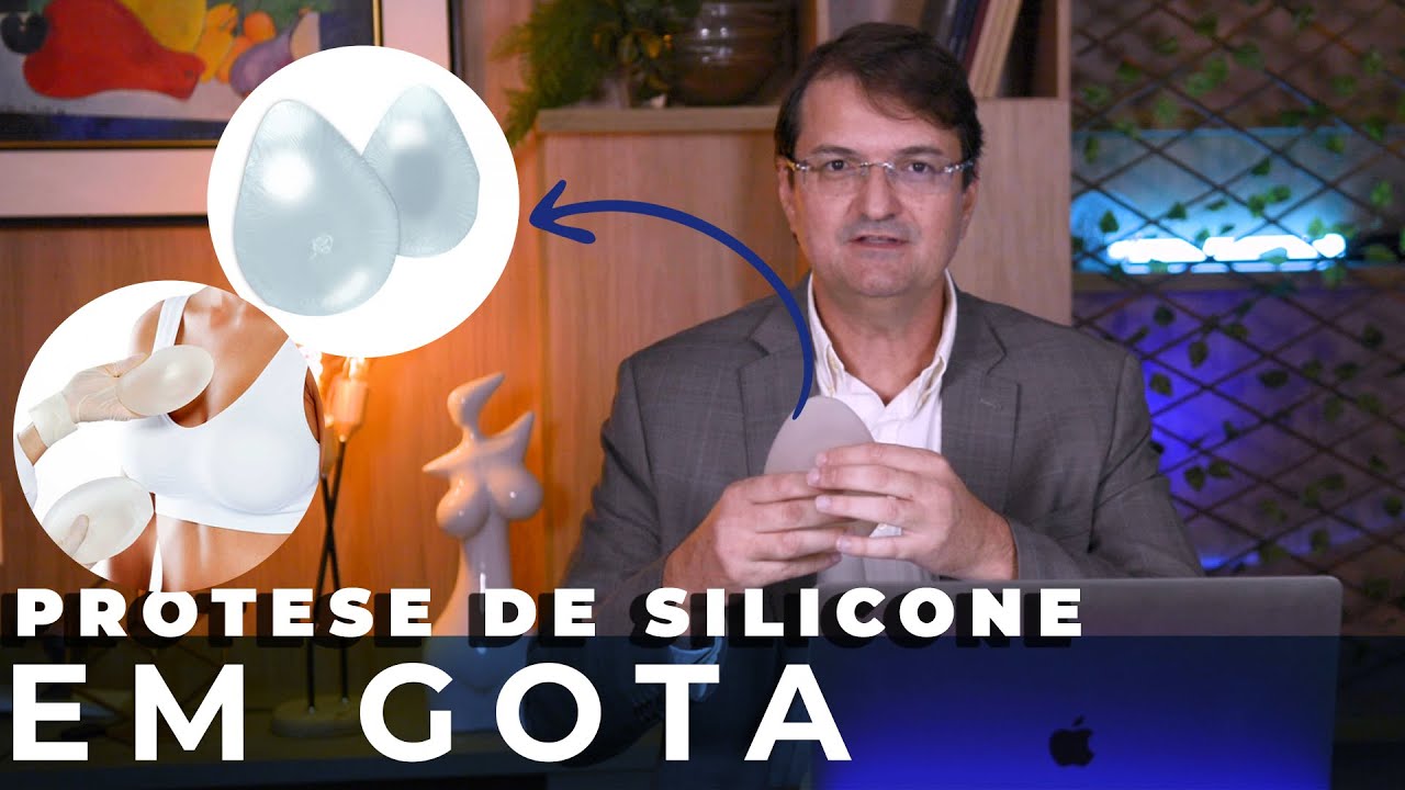Prótese de silicone em gota | Silicone em forma de gota para aumentar ...