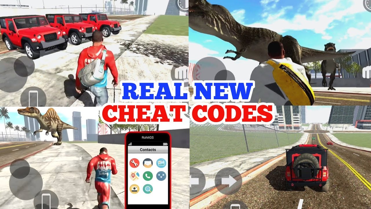 Finally Ag Gya New All Cheat Codes in Indian Bikes Driving 3D New Update😱💯|| New Thar+Dinosaur ...