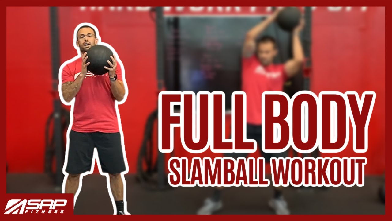 Full Body Slam Ball Workout - YouTube