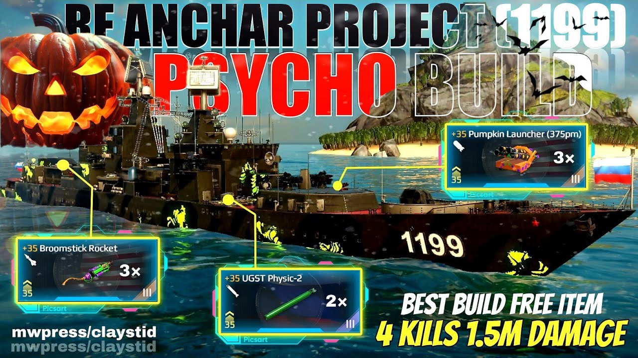 rf anchar (project 1199) modern warships | psycho build special ...