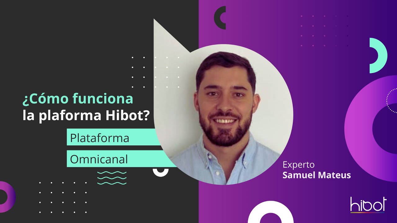 ¿Cómo funciona la plataforma Hibot con los canales digitales? - YouTube
