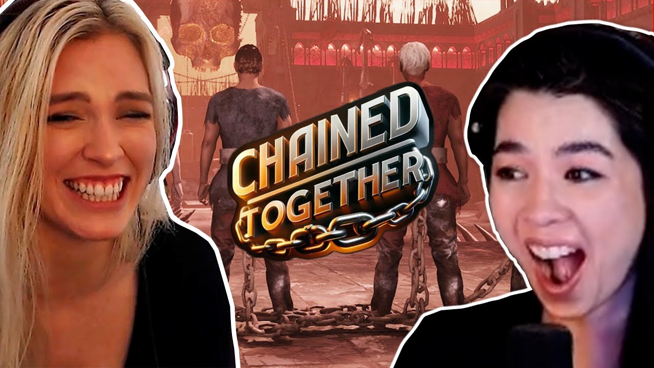 Caroline Kwan Plays CHAINED TOGETHER with QTCinderella and Samwitch ...