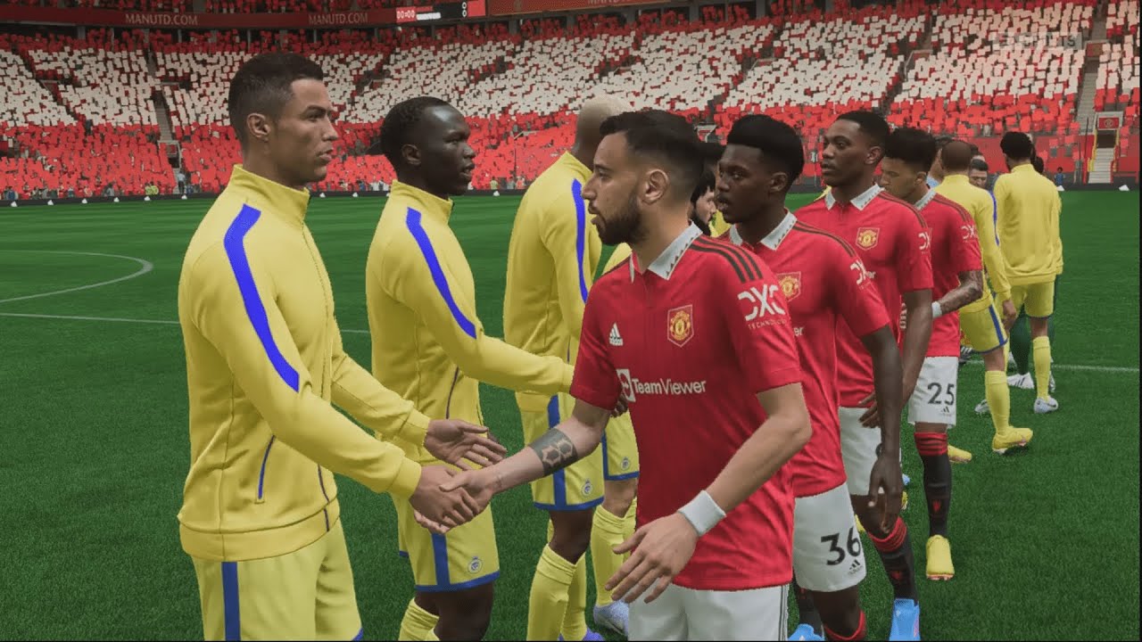 Ronaldo with Al-Nassr FC vs Man Utd | Ultimate Revenge Match | FIFA 23 ...