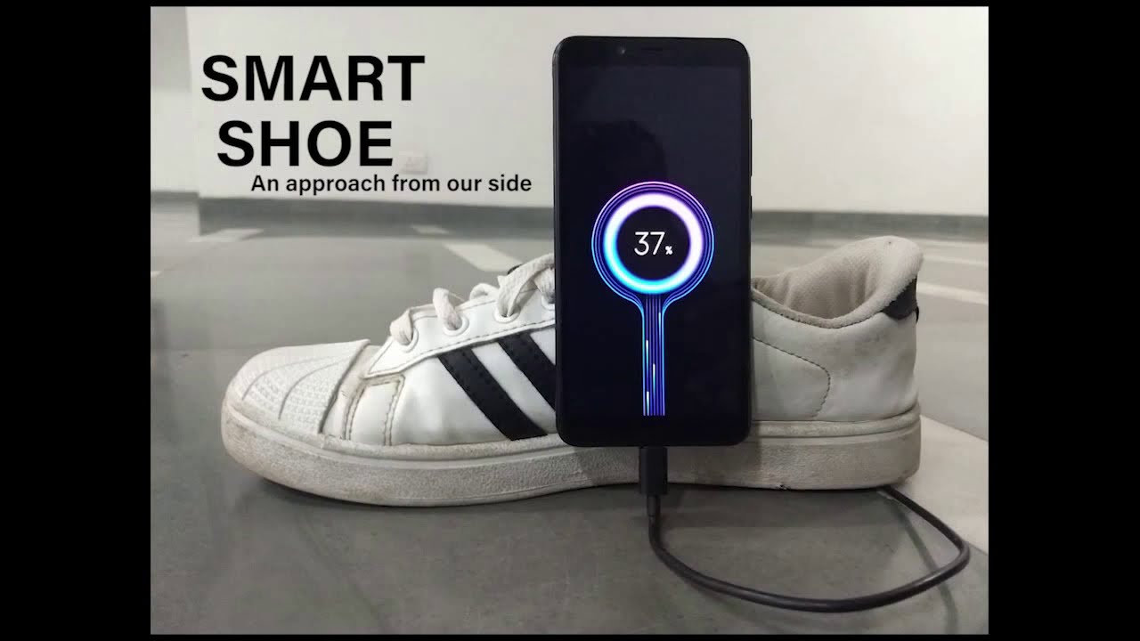 Smart Shoe | Charging phone while walking - YouTube