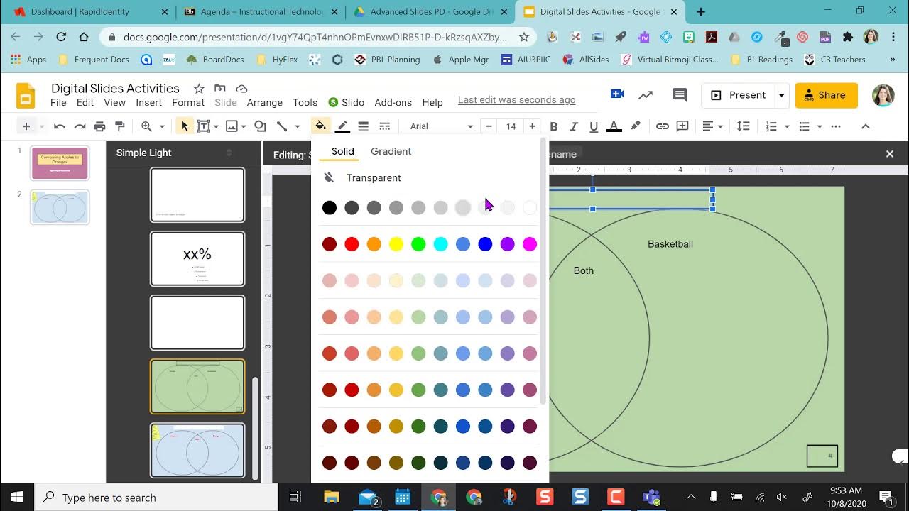 Drag & Drop Activities with Master Slide in Google Slides - YouTube