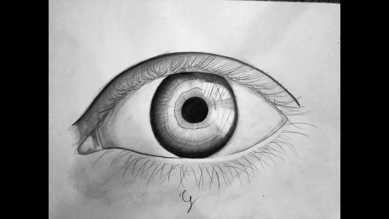 COMO DIBUJAR UN OJO | HOW TO DRAW AN EYE - YouTube