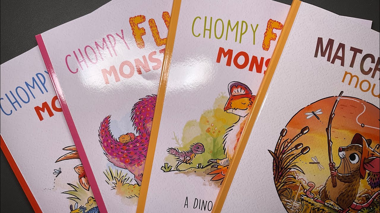 Flips of Matchstick mouse summer & Chompy fluff monsters by Morgan O ...