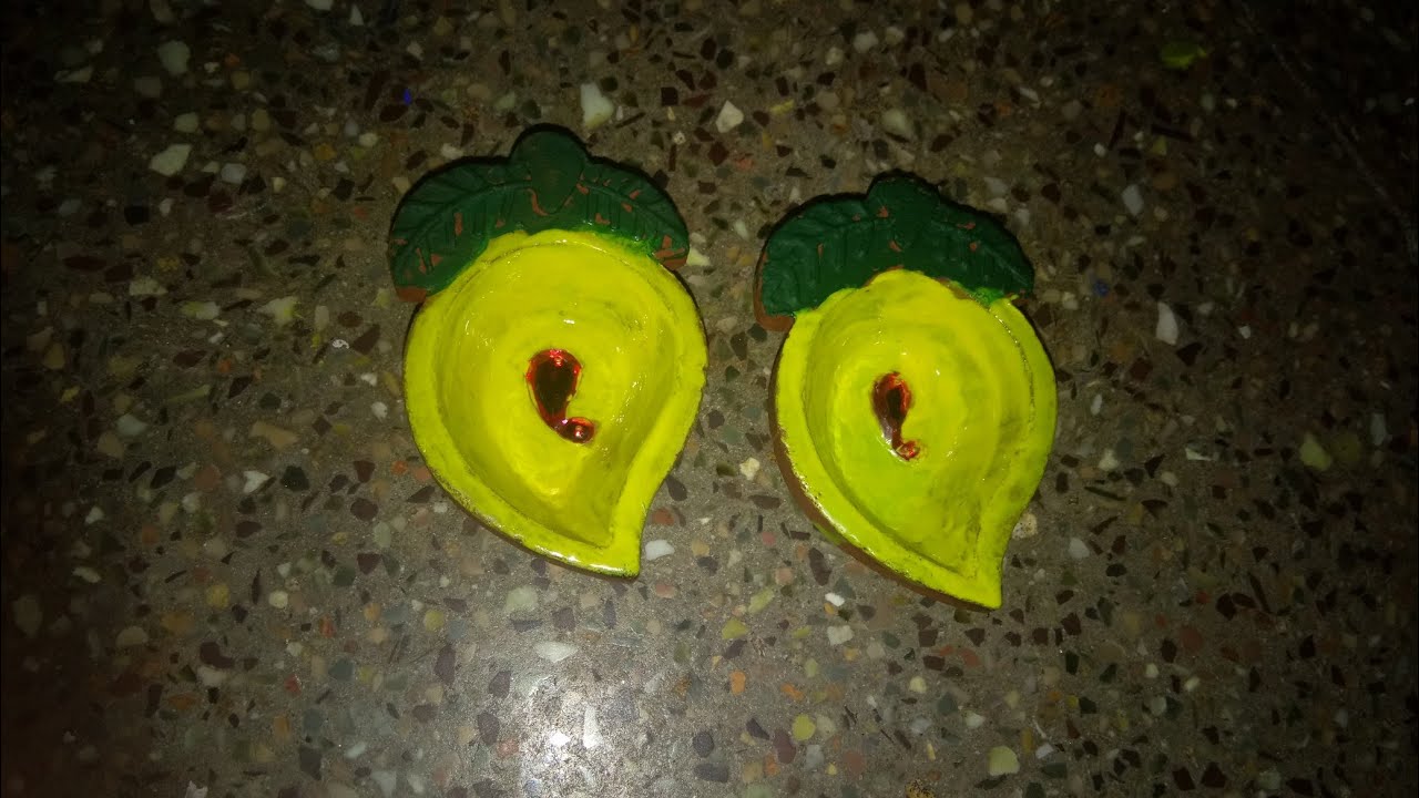 Old deebam into new colorful deebam.Deepam decoration - YouTube