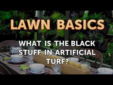 What Is the Black Stuff in Artificial Turf? - YouTube
