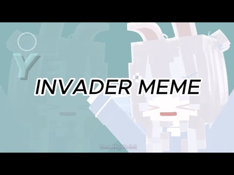 INVADER MEME // MINECRAFT ANIMATION - YouTube