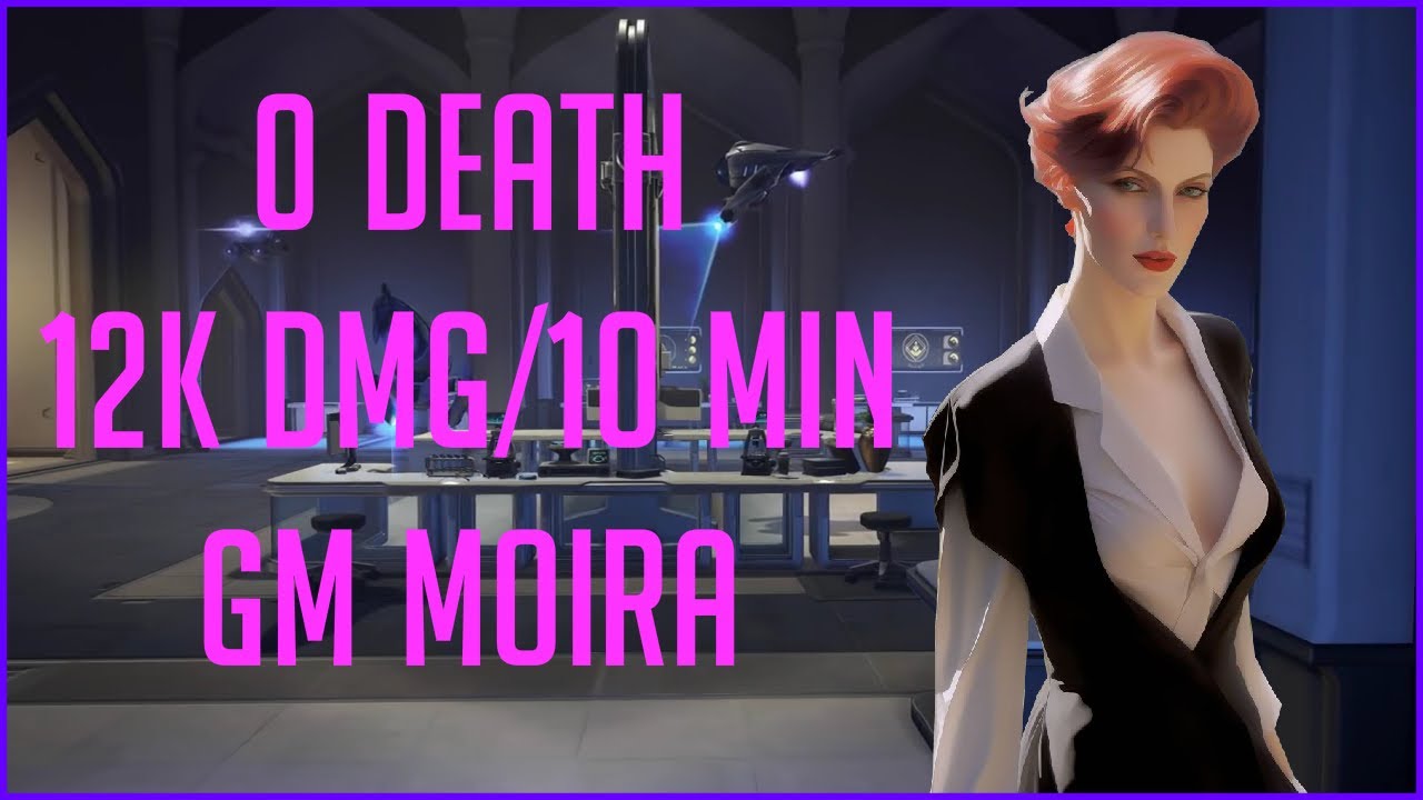 Crazy Game!! 0 Deaths 12k DMG/10 on Moira in GM - YouTube